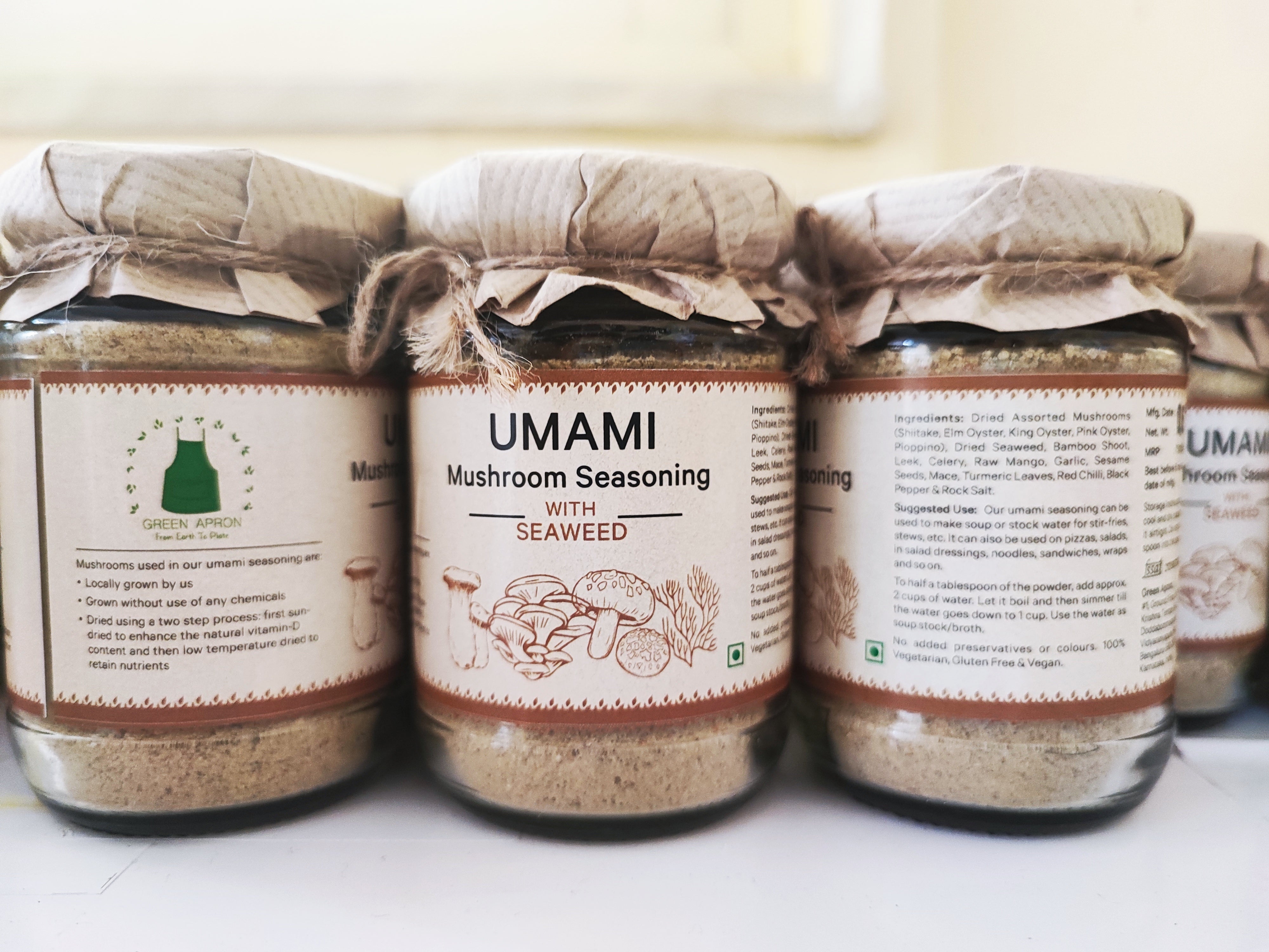 Umami Seasoning with Shiitake & Seaweed – Green Apron India